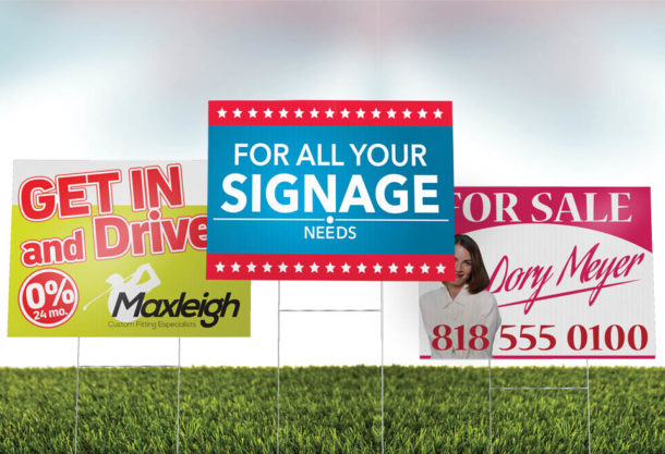 Make your Statement with Rigid Signs - WestCoast Media Group