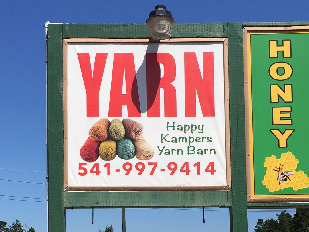 Happy Kampers Yarn Barn - Sign - WestCoast Media Group